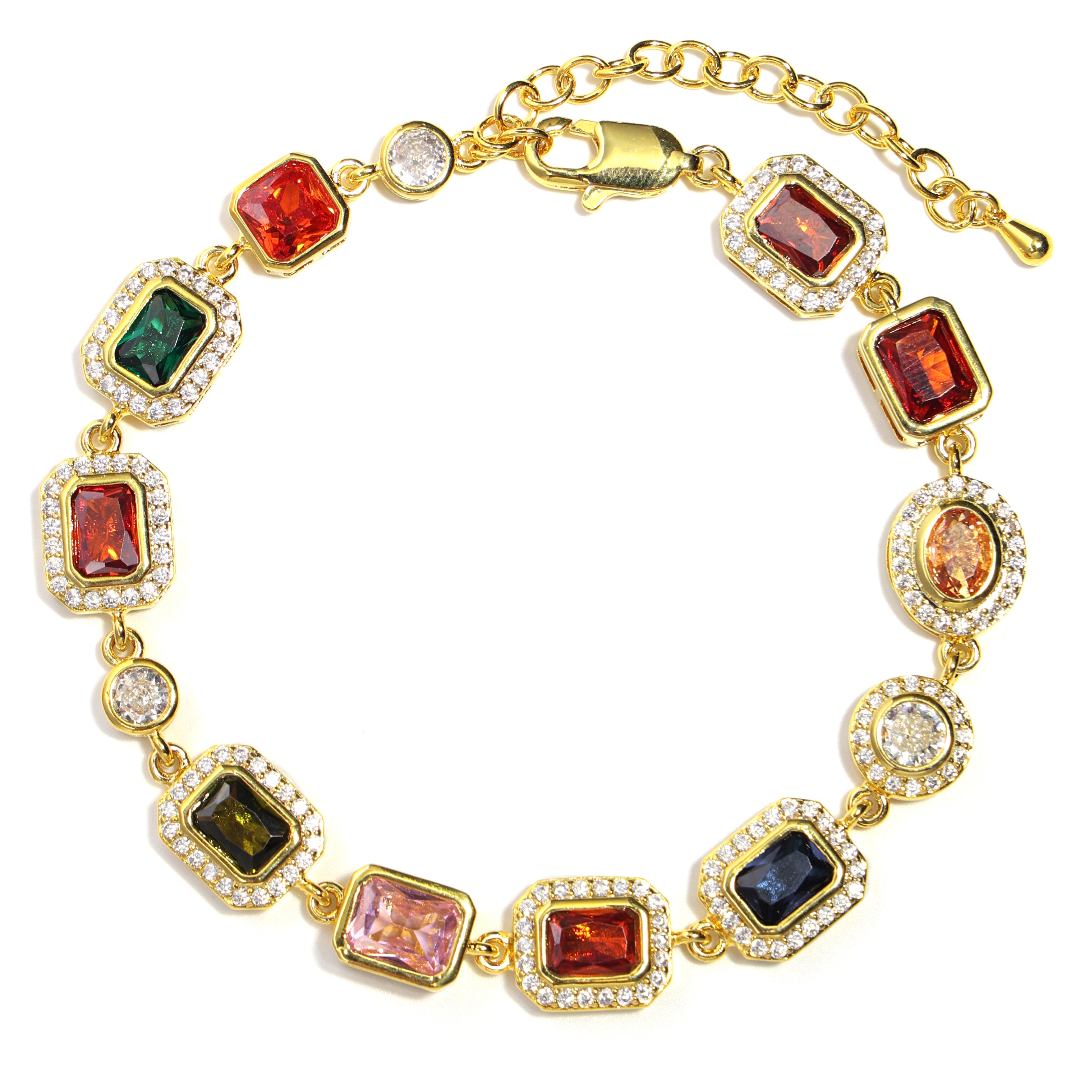 Gold Solstice Purely Gemstone Bracelet – iceyqueen