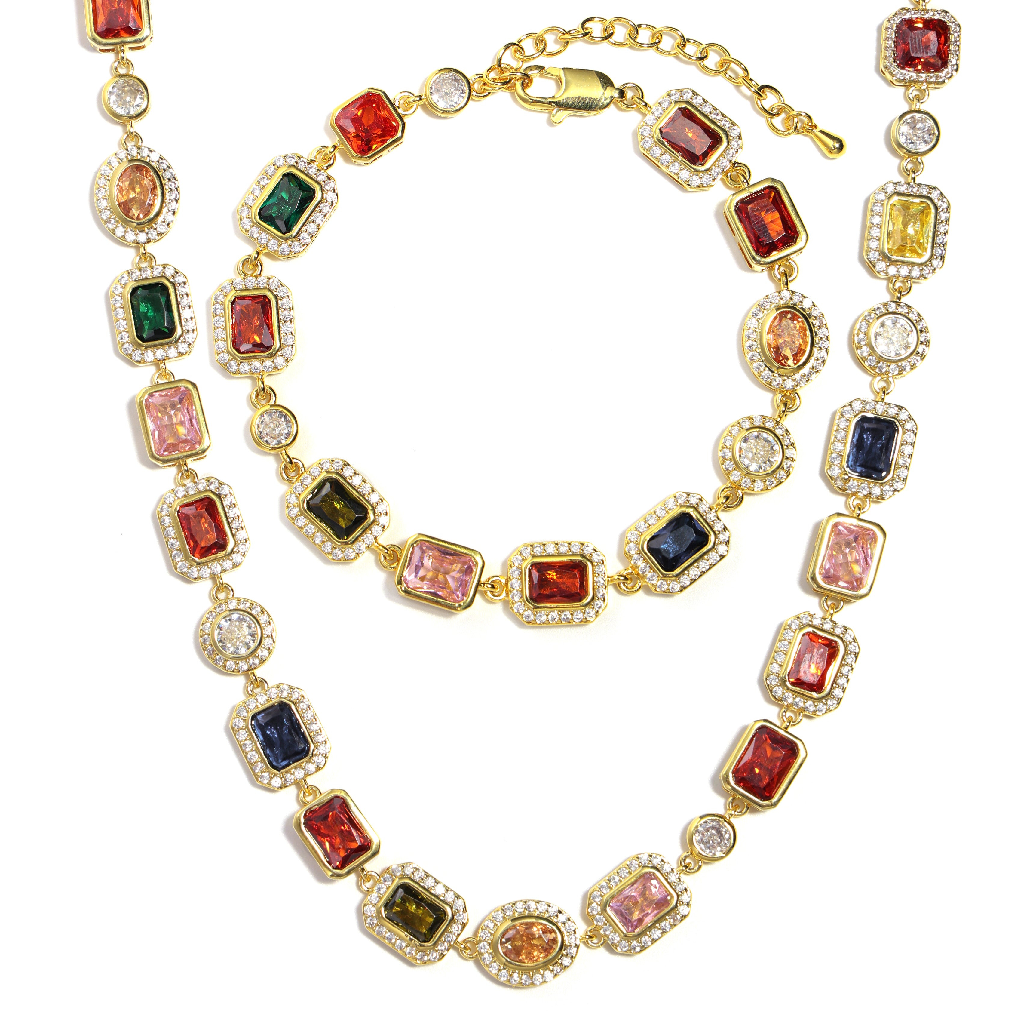 Gold Solstice Purely Gemstone Set – iceyqueen