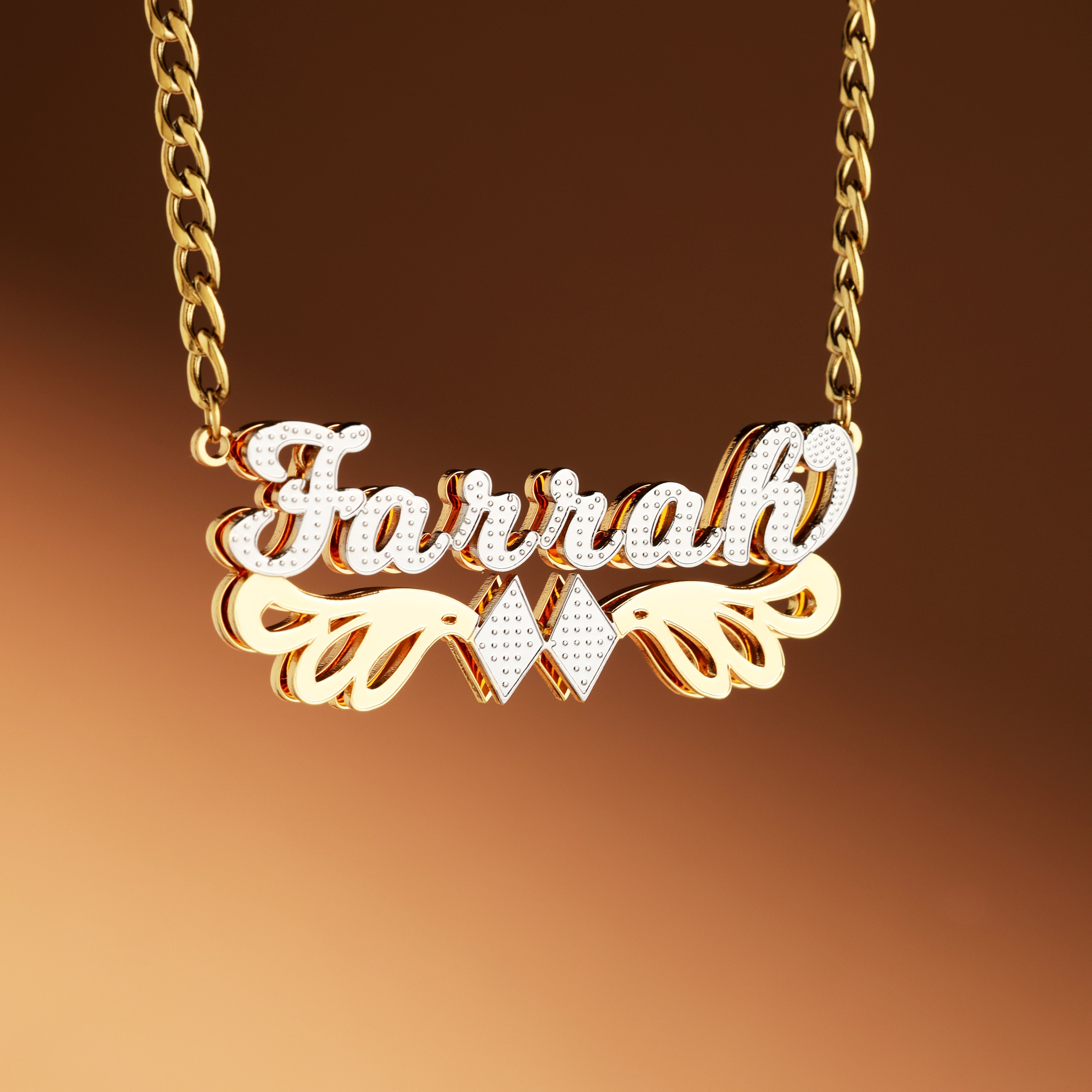 Personalized Sparkling Name Necklace – iceyqueen